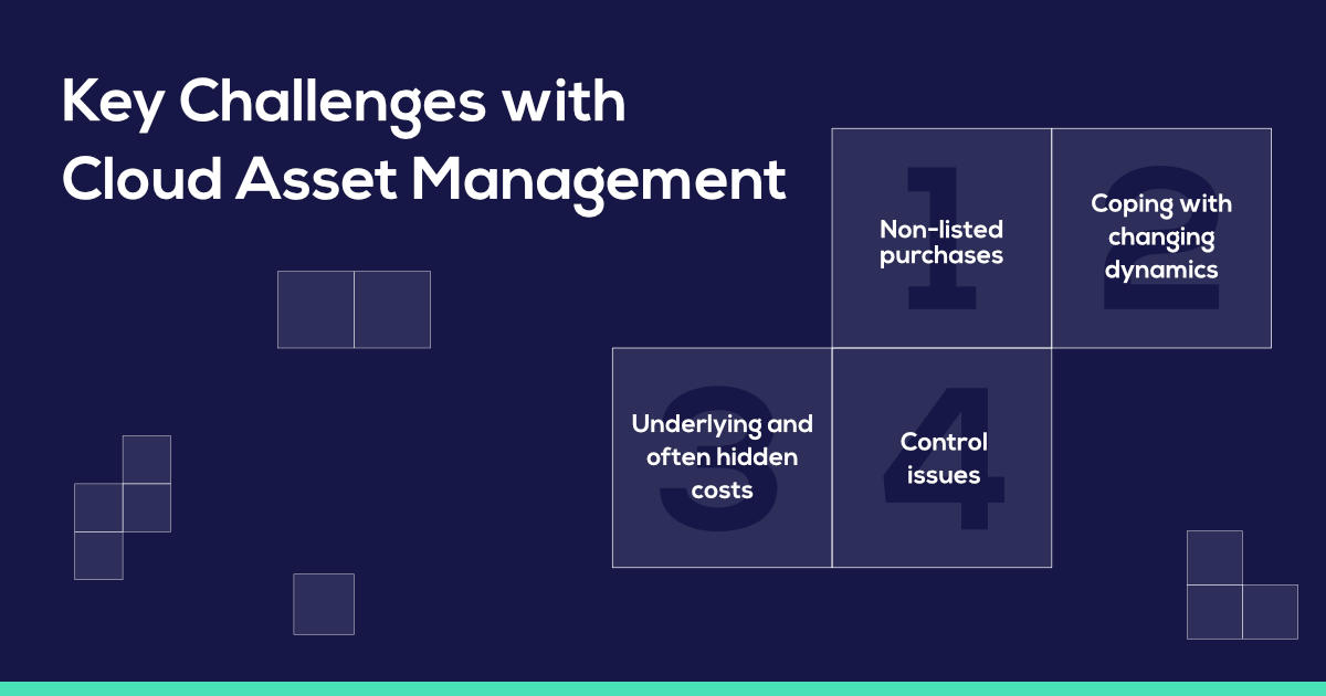 Cloud Asset Management – 4 Key Challenges and Remedial Suggestions